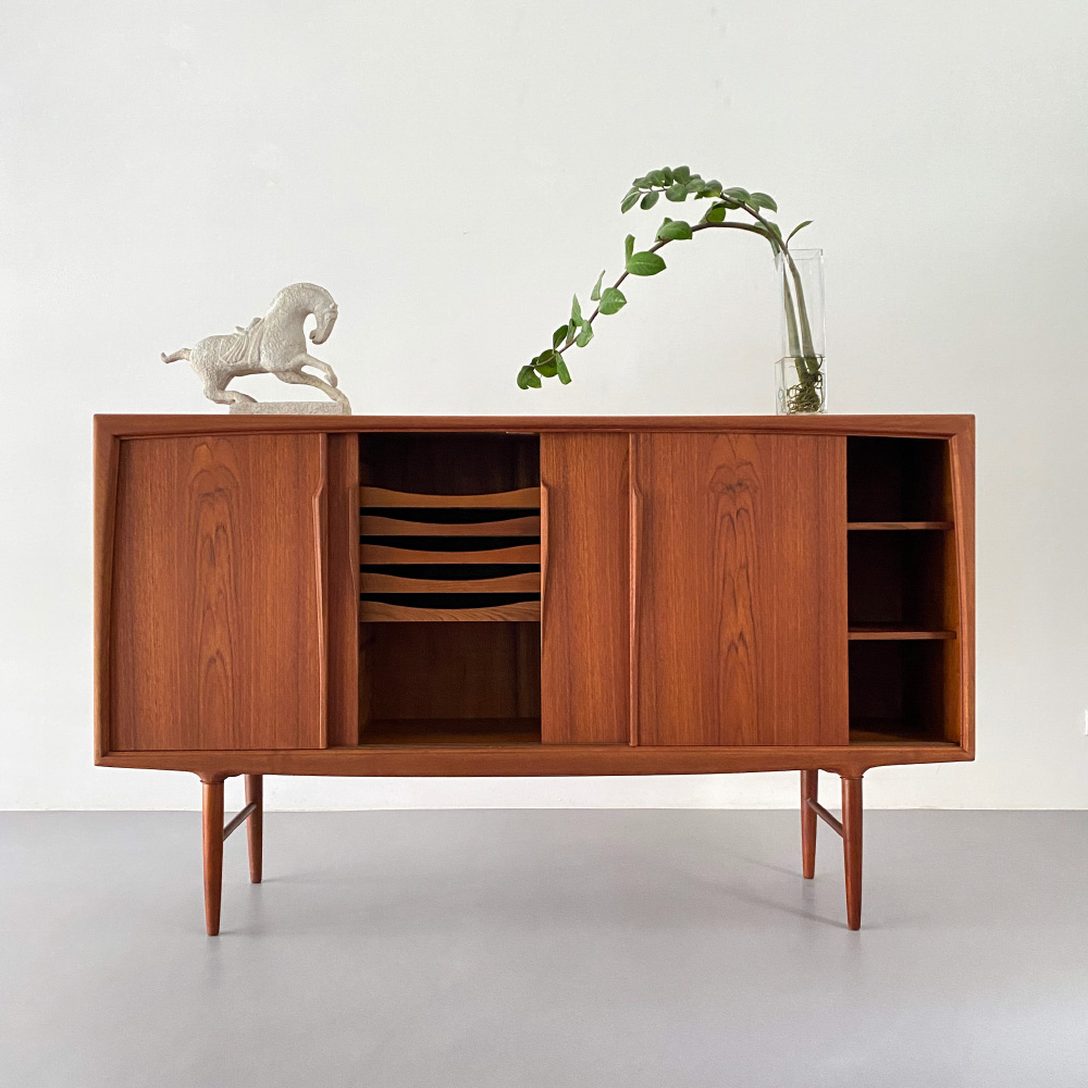 Teak Highboard A.Christensen für ACO - DesignKlassiker Berlin