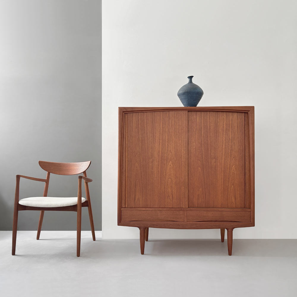 Teakholz Highboard von ACO - DesignKlassiker Berlin